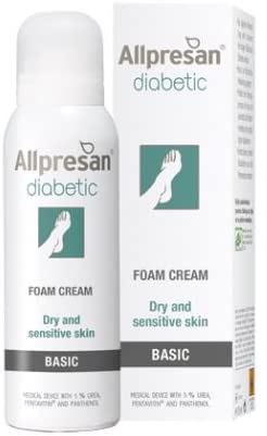 GlucoRx Allpresan Diabetic Foot Foam Cream Basic 300ml x1 – Harpers Healthcare