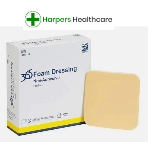 365 Foam Non-Adhesive Dressing 10 x 10cm - [1 Box Of 10) – Harpers ...