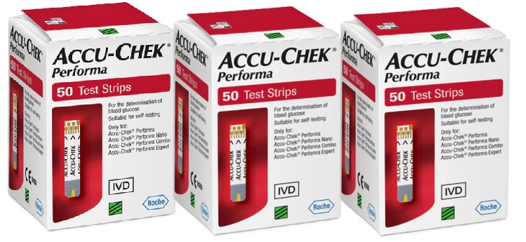 Accu-Chek Performa Test Strips (3 Boxes of 50) – Harpers Healthcare