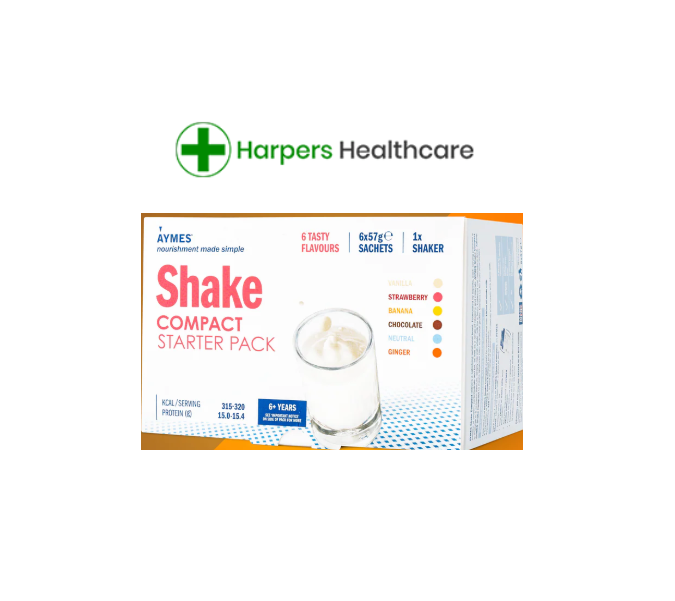 Aymes Compact Shakes 6 x 57g - [Starter Pack] – Harpers Healthcare