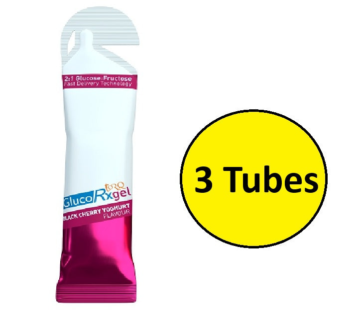GlucoRX Torq Gel Black Cherry 23.5g | 3 Tubes | – Harpers Healthcare