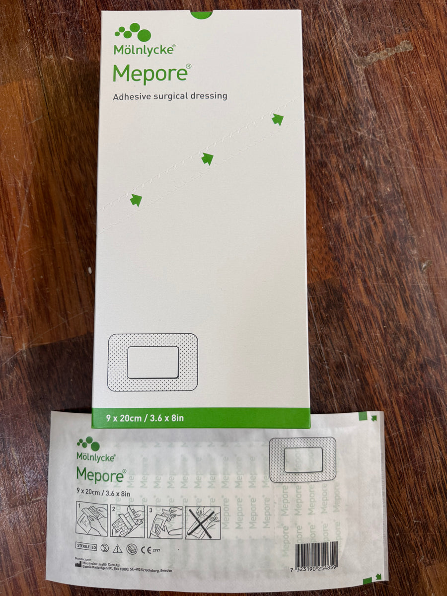 Mepore Sterile Absorbent Dressings 9 x 20cm (1 Box Of 30 Dressings ...