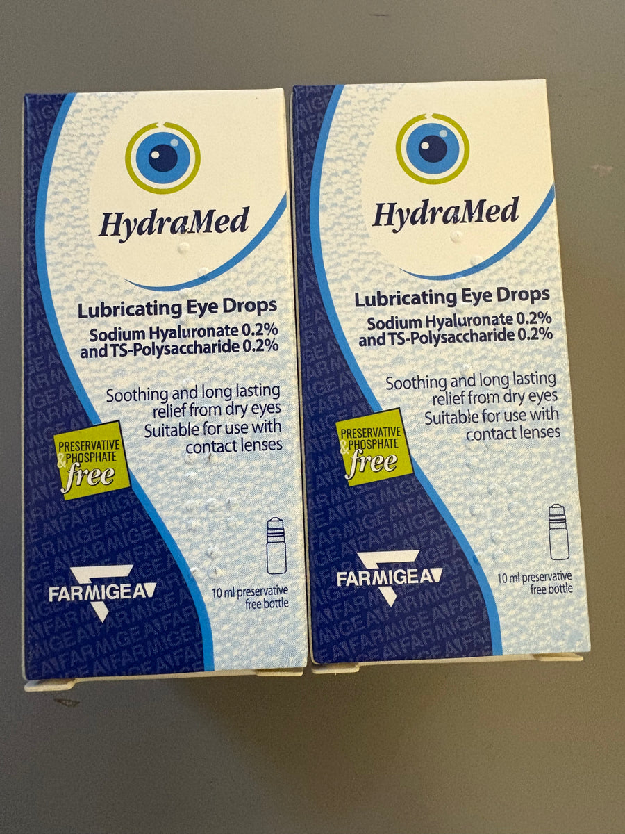 Hydramed Lubricating Eye Drops 10ml - [2 Bottles] – Harpers Healthcare