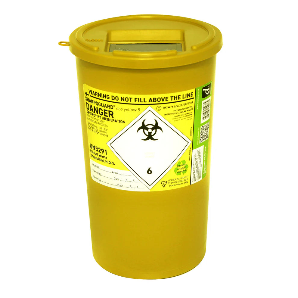 SharpsGuard Sharps Bin [Choose Colour & Size] – Harpers Healthcare