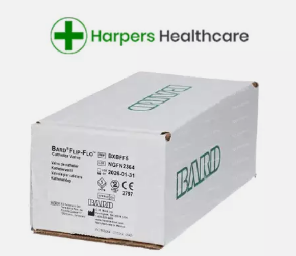 Bard Flip Flow Cath Valves (BFF5) - Box of 5 – Harpers Healthcare