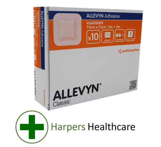 Allevyn Adhesive Dressings (1 Box of 10 Dressings) - [Choose Your Size ...
