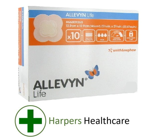 Allevyn Life Adhesive Dressings (1 Box of 10 Dressings) - [Choose Your ...