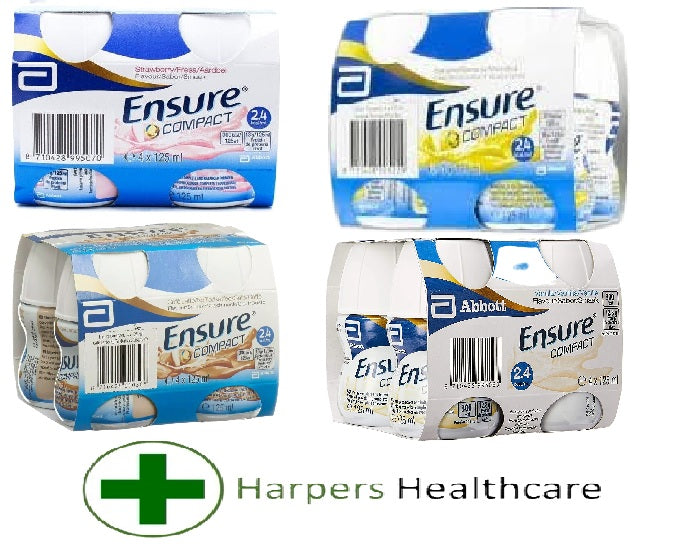 Ensure Compact (4x125ml) [Choose Your Flavour & Quantity] – Harpers ...