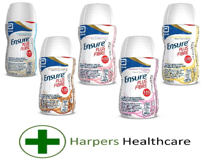 Ensure Plus Fibre Variety Pack (5x220ml) (1 Bottle Of Each Flavour ...