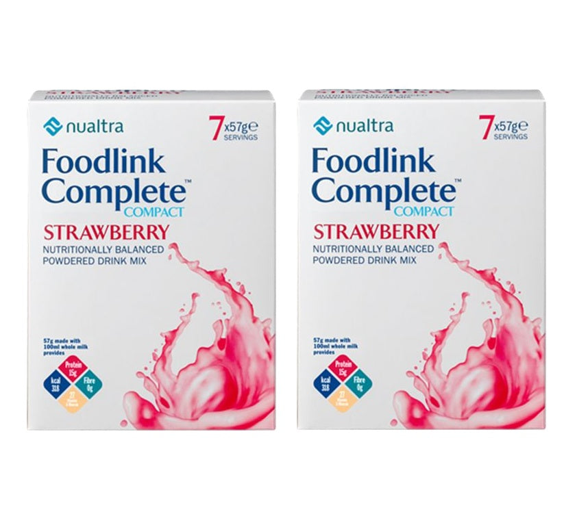 Nualtra Foodlink Complete Compact 7 x 57g (2 Boxes) - [Choose Your Fla ...