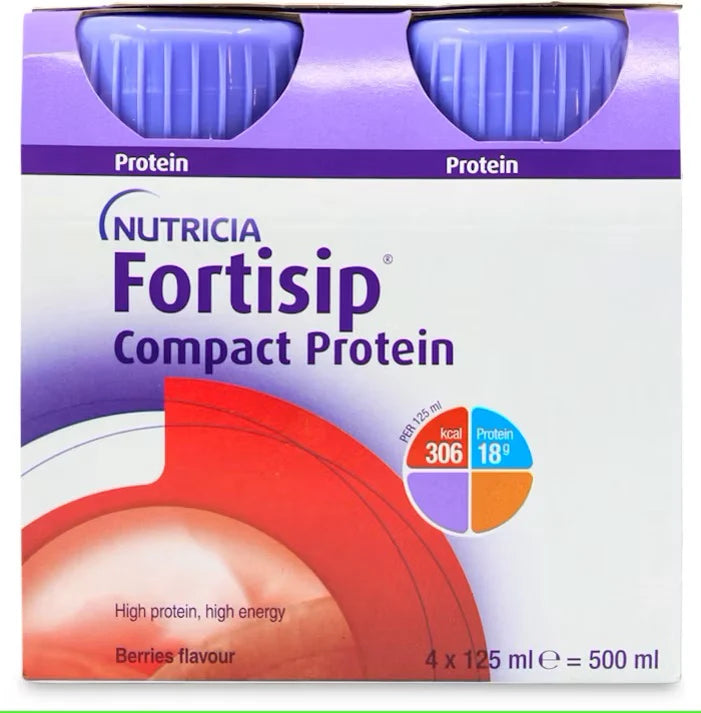 Fortisip Compact Protein (4x125ml) [Choose Your Flavour] – Harpers Healthcare