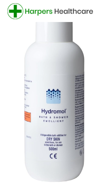 Hydromol Bath & Shower Emollient 500ml - [1 Bottle] – Harpers Healthcare