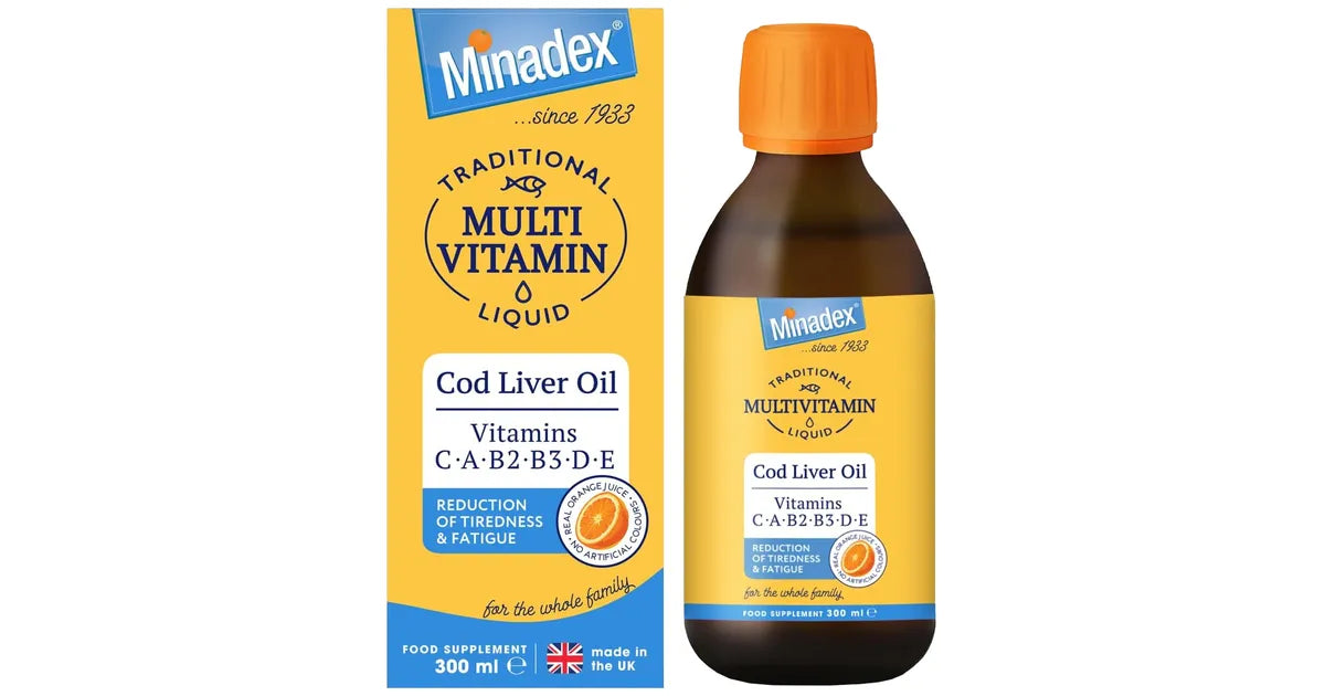 Minadex Multivitamin Liquid 300ml - [1 Bottle] – Harpers Healthcare