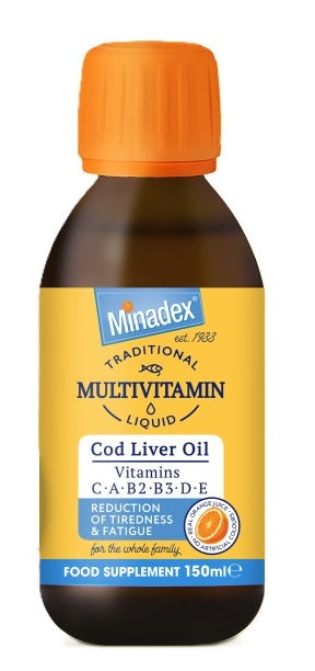 Minadex Multivitamin Liquid 150ml - [1 Bottle] – Harpers Healthcare