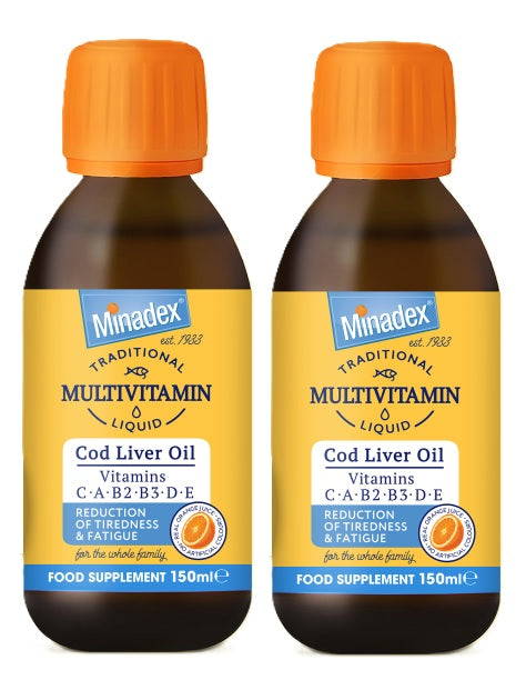 Minadex Multivitamin Liquid 150ml - [2 Bottles] – Harpers Healthcare