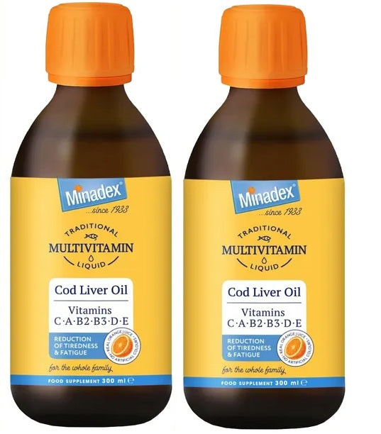 Minadex Multivitamin Liquid 300ml - [2 Bottles] – Harpers Healthcare