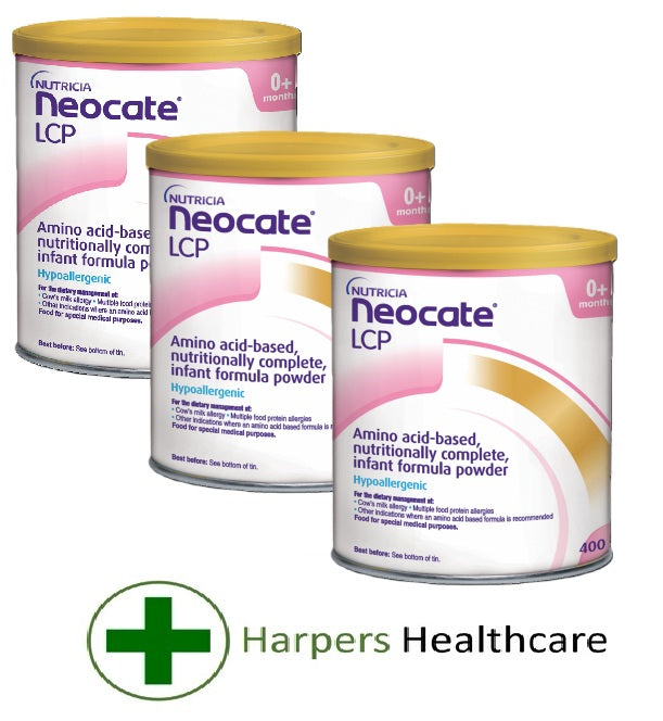 Neocate LCP Formula 400g [3 Tins] – Harpers Healthcare