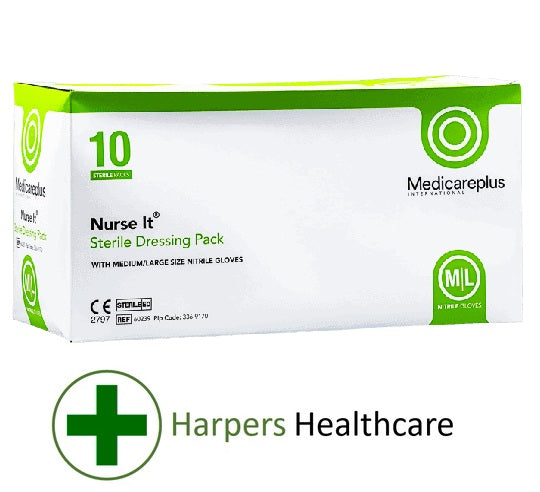 Nurse It Sterile Dressing Pack - [Choose Your Size s/m or m/l ...