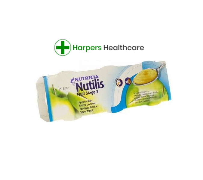 Nutilis Apple Level 4 Fruit Dessert 3x150g – Harpers Healthcare