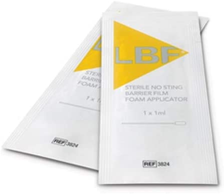 CliniMed LBF Sterile No Sting Barrier Film Foam Applicators, 2 ml, 5-P ...