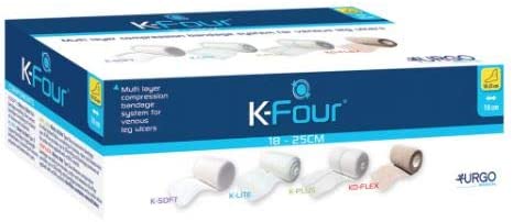 K-Four Compression Bandage System For Venous Leh Ulcers 18 - 25cm ...