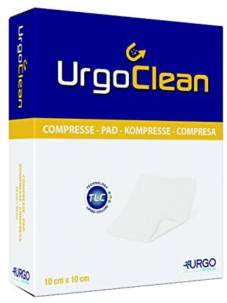 UrgoClean Square Dressing, 10 x 10 cm (Ten pack) – Harpers Healthcare