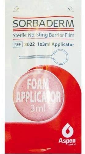 Sorbaderm No-Sting Barrier Film Foam Applicator x 5 x 3ml – Harpers ...