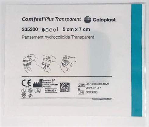 Comfeel Dressings, Plus, 5 cm x 7 cm (Pack of 10) – Harpers Healthcare