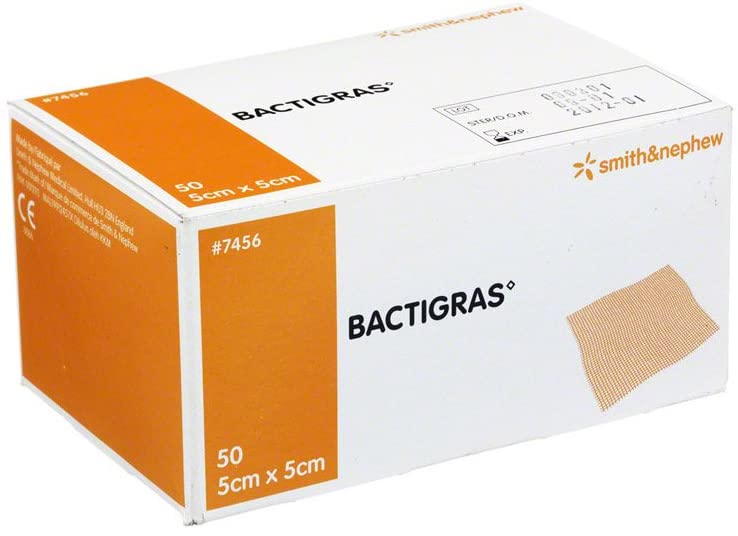 SP Bactigras Dressing 5cm X 5cm - Pack Of 50 – Harpers Healthcare