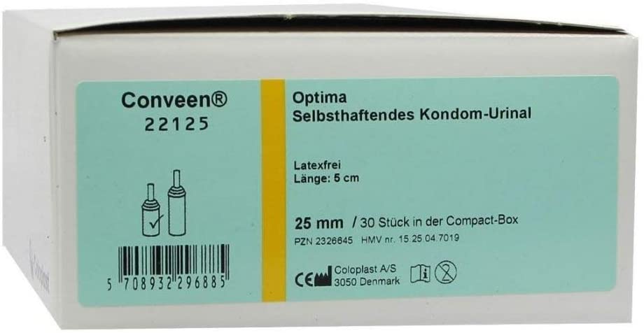 Conveen Optima Sheath - 25mm - Short Length (x30) – Harpers Healthcare