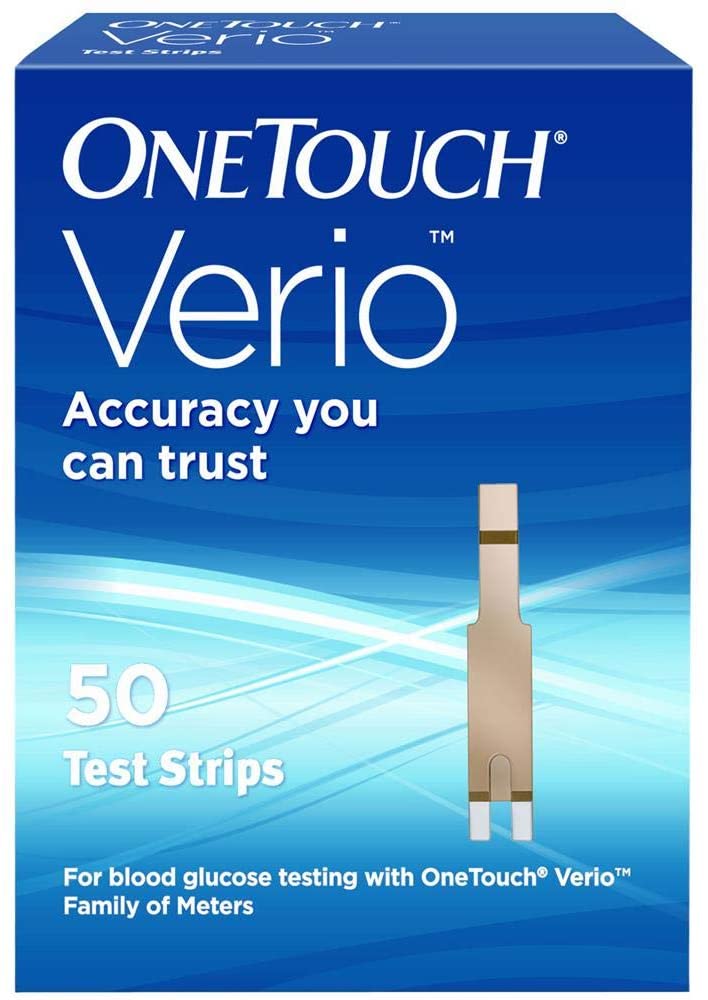 OneTouch Verio Test Strips x 50 - D64578 – Harpers Healthcare