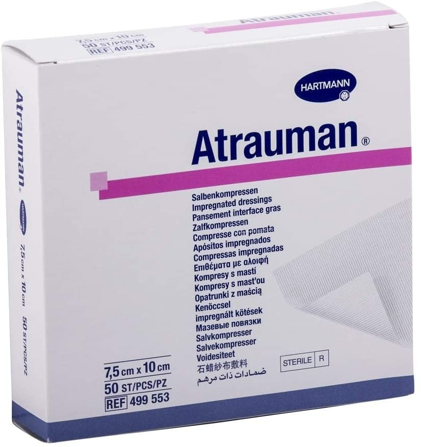 Atrauman Tulle 7.5 x 10cm (x50) – Harpers Healthcare