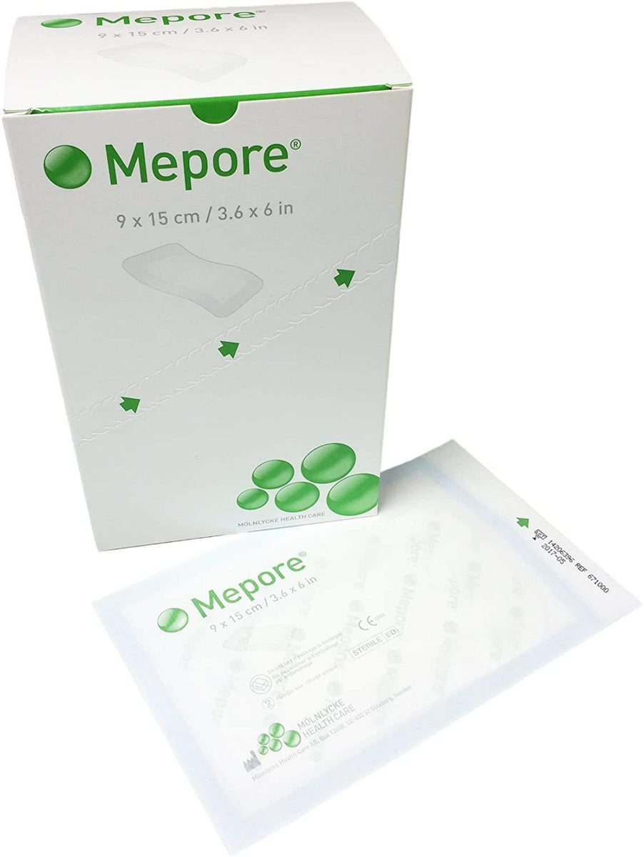 Mepore Dressing 671000 – Adhesive, Island, Non-Woven, Back Semipermeab ...