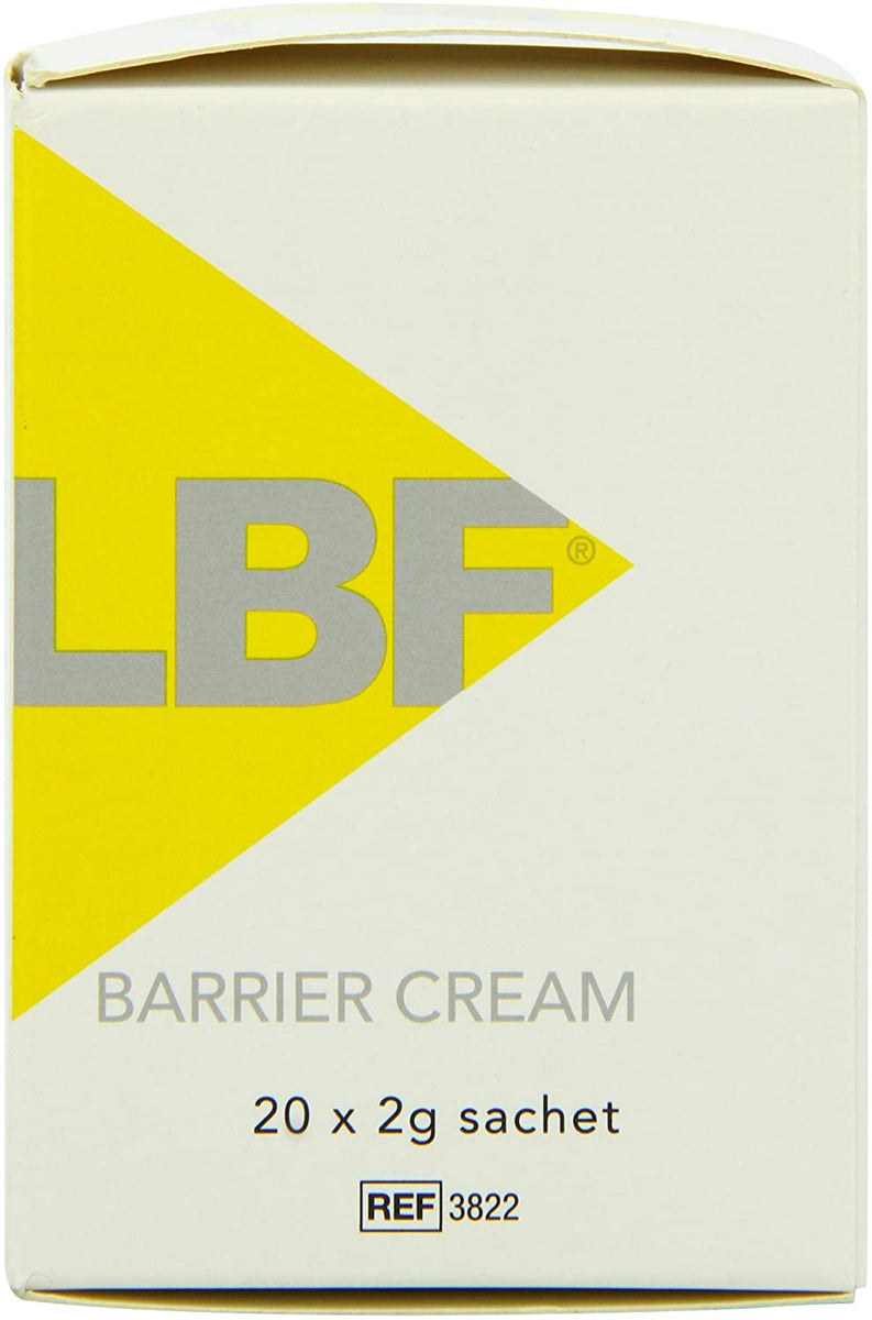 LBF 2g Barrier Cream - Pack of 20 Sachets – Harpers Healthcare