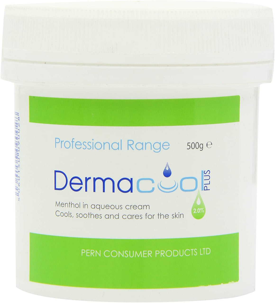 Dermacool 2% Menthol in Aqueous Cream 500g – Harpers Healthcare