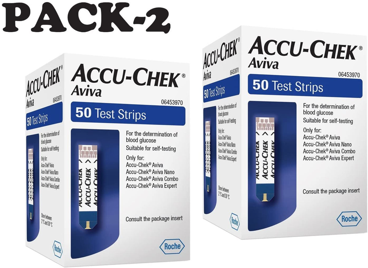 ACCU-CHECK AVIVA TEST STRIPS 50 X 4 (Pack of 4) – Harpers Healthcare